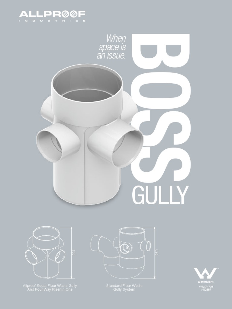 Floor Waste Gully for Plumbers | PDF | Plumbing | Hydraulic Engineering