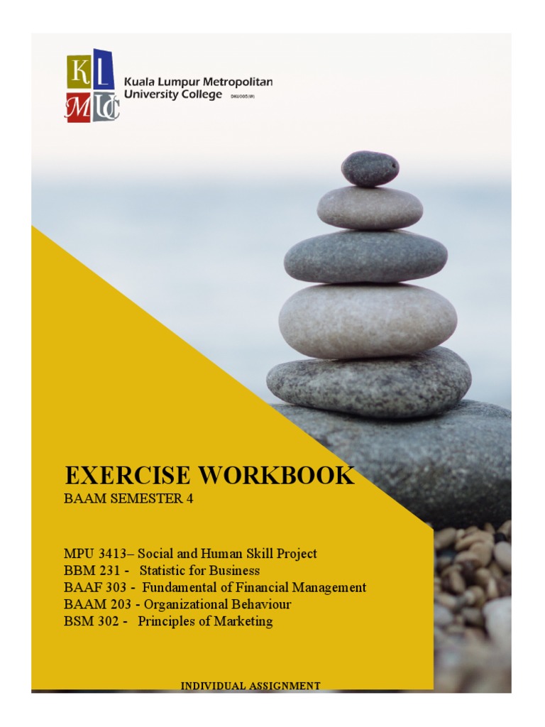 Exercise Workbook Sem 4 Individual Assignment | PDF | Interest ...