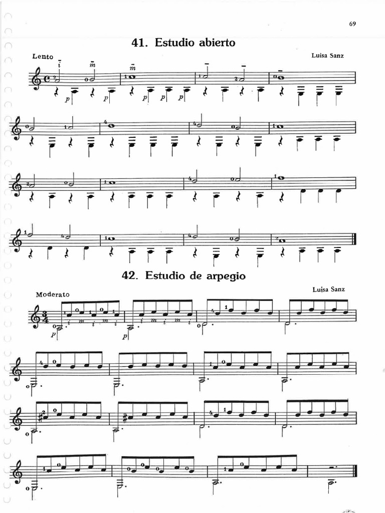 Estudio de Arpegio | PDF