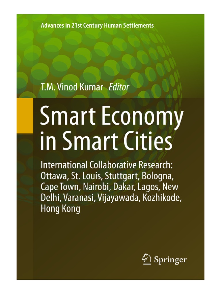 Smart Economy in Smart Cities | PDF | Urbanization | Internet Of Things