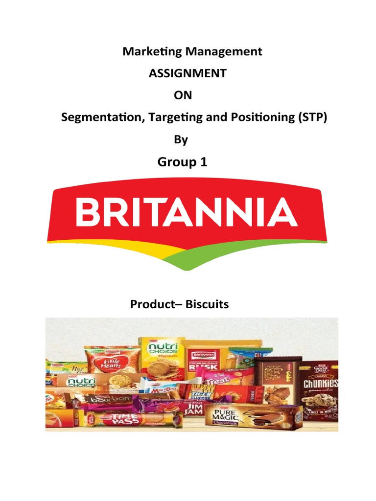 Marketing Management Assignment ON Segmentation, Targeting and ...