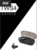Manual Usuario Audifonos TWS - T8 | PDF | Auriculares | Bluetooth