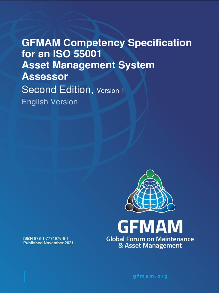 GFMAM Competency Specification English Second Edition | PDF | Audit ...