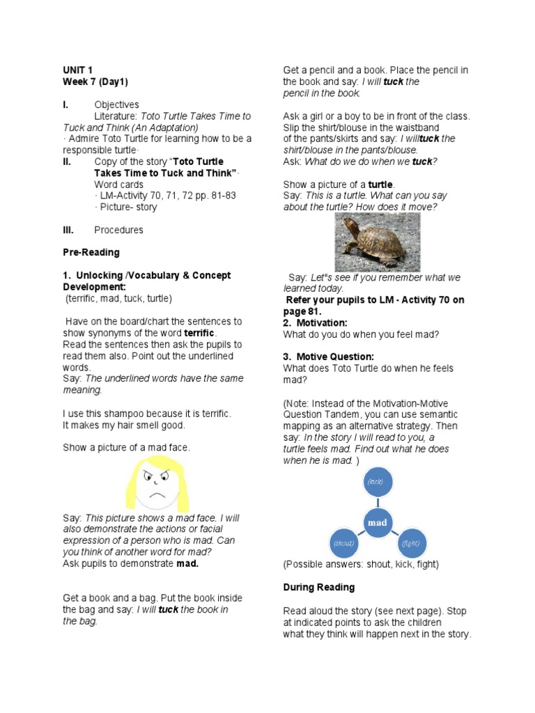 Lesson 7 | PDF | Plural | Reading Comprehension
