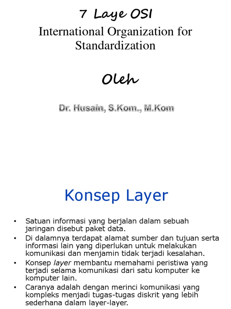 Layer OSI | PDF