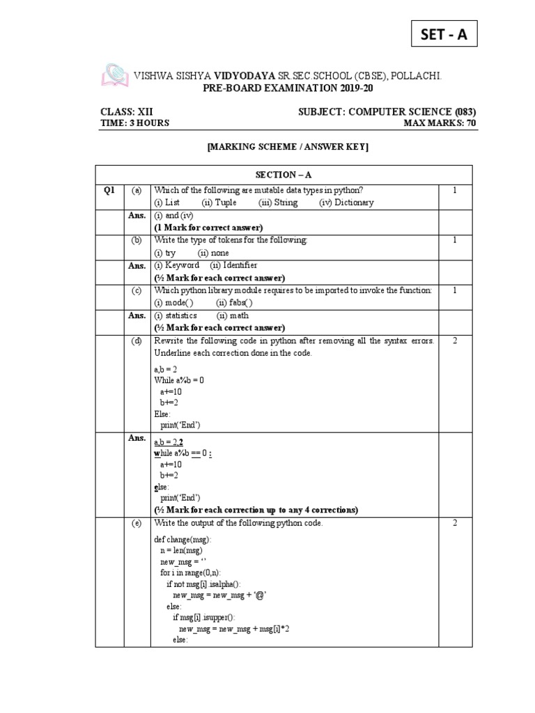 PREBOARD1 | PDF | Queue (Abstract Data Type) | Computer Network