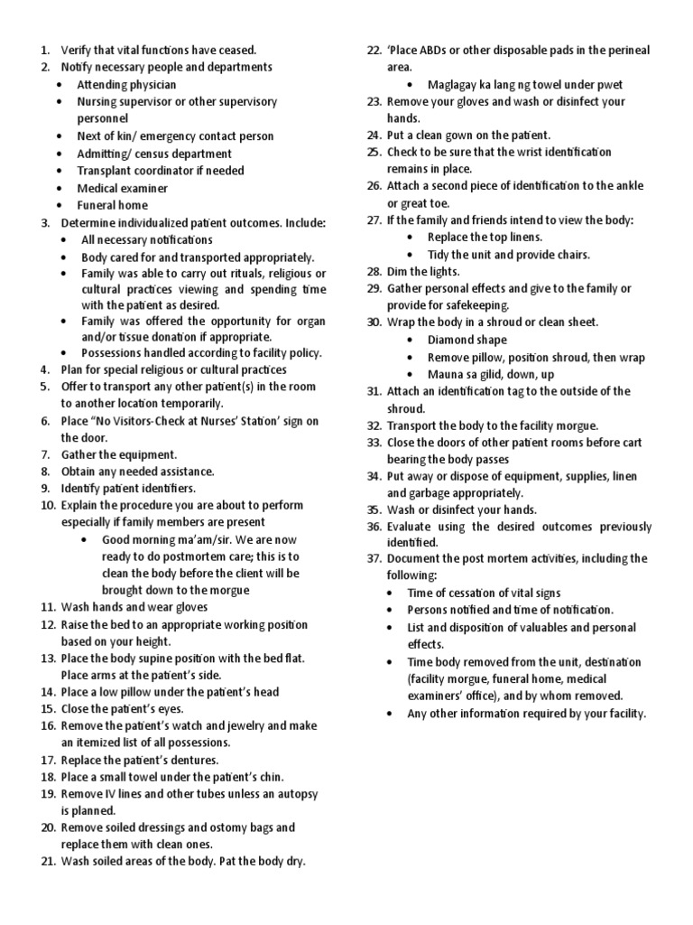 Postmortem | PDF | Autopsy | Health Care