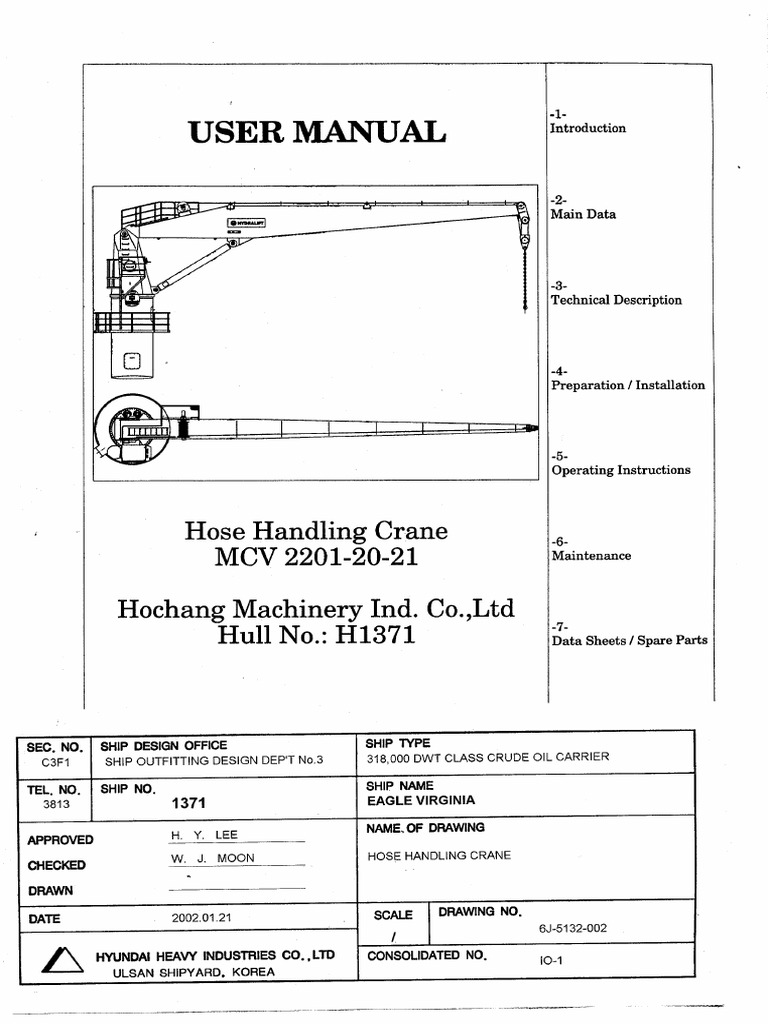 HH Crane Hydralift-Vermont | PDF