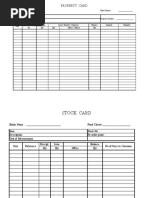 Request and Issue Slip Template | PDF