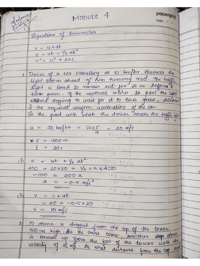 Mechanics Module 4 | PDF