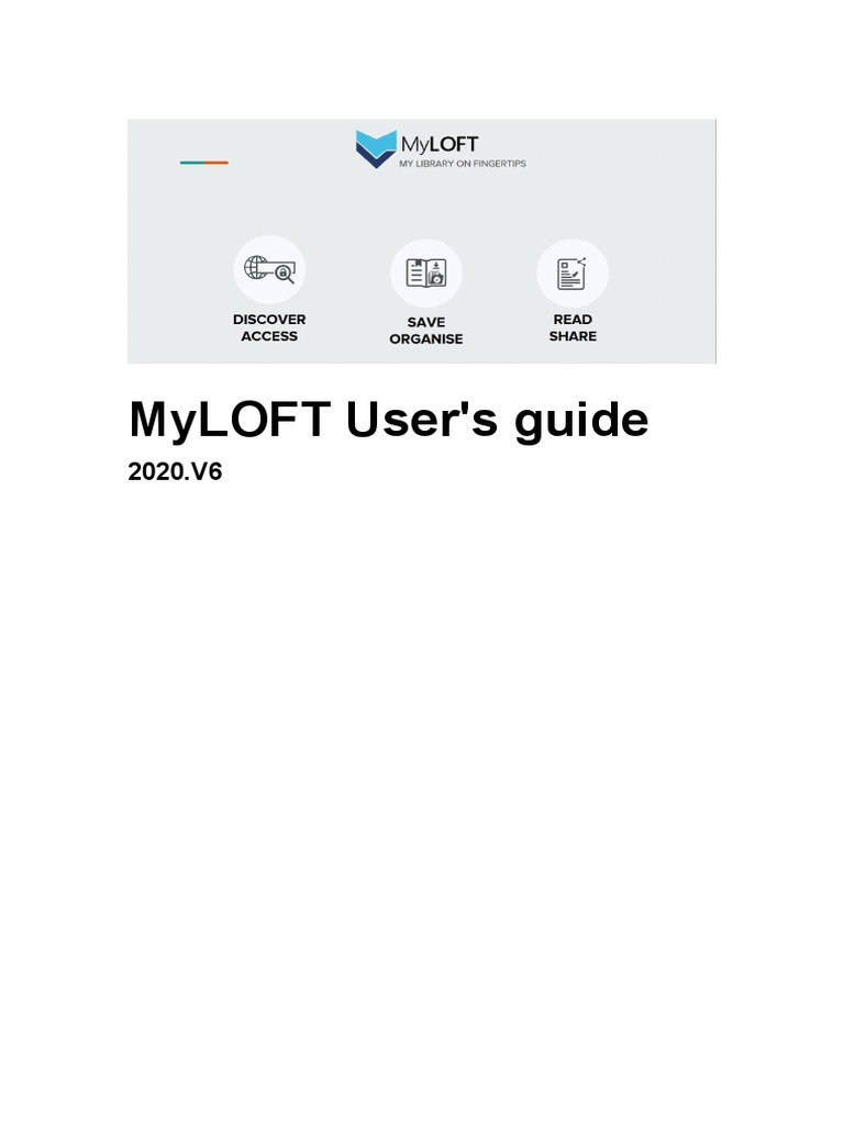 MyLOFT User Guide - 2020 v6 (English) Webpp and Browser Extension | PDF | Ios | Login