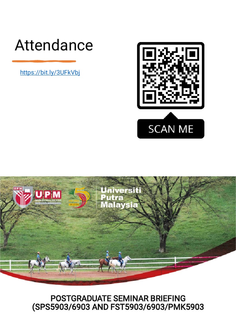 Postgraduate Seminar Guidelines UPM | PDF | Postgraduate Education