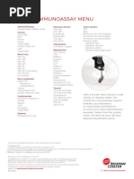 Abbott ADD-00059733 - Alinity Ci International Assay Menu PDF | PDF ...