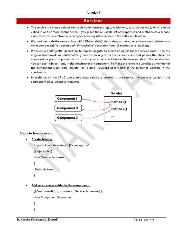 Angular 7 201 300 | PDF | Ajax (Programming) | Class (Computer Programming)