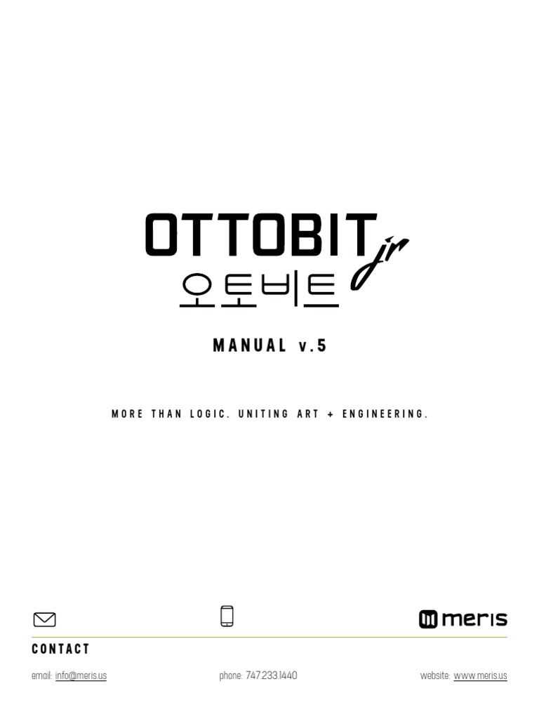 Ottobit Jr. User Manual v.5 | PDF | Electromagnetic Interference | Radio