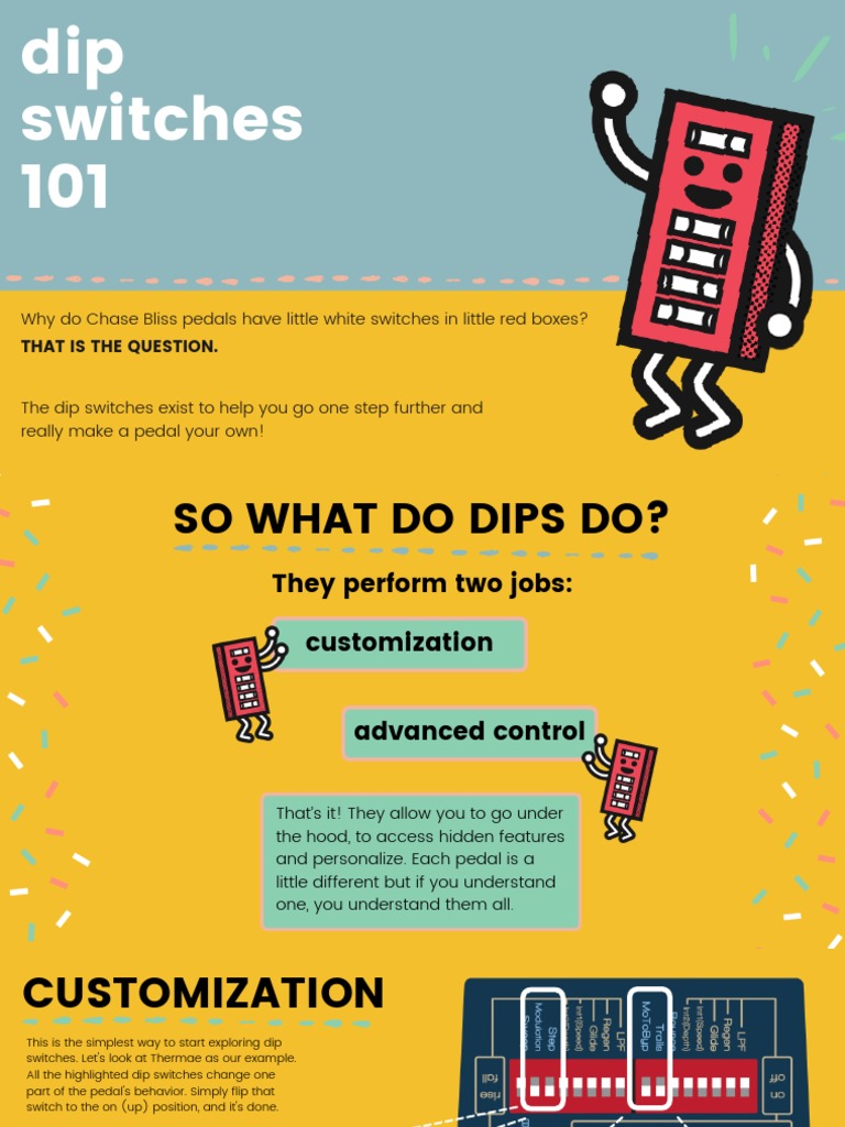 Understanding Chase Bliss Dip Switches | PDF | Switch | Electronics