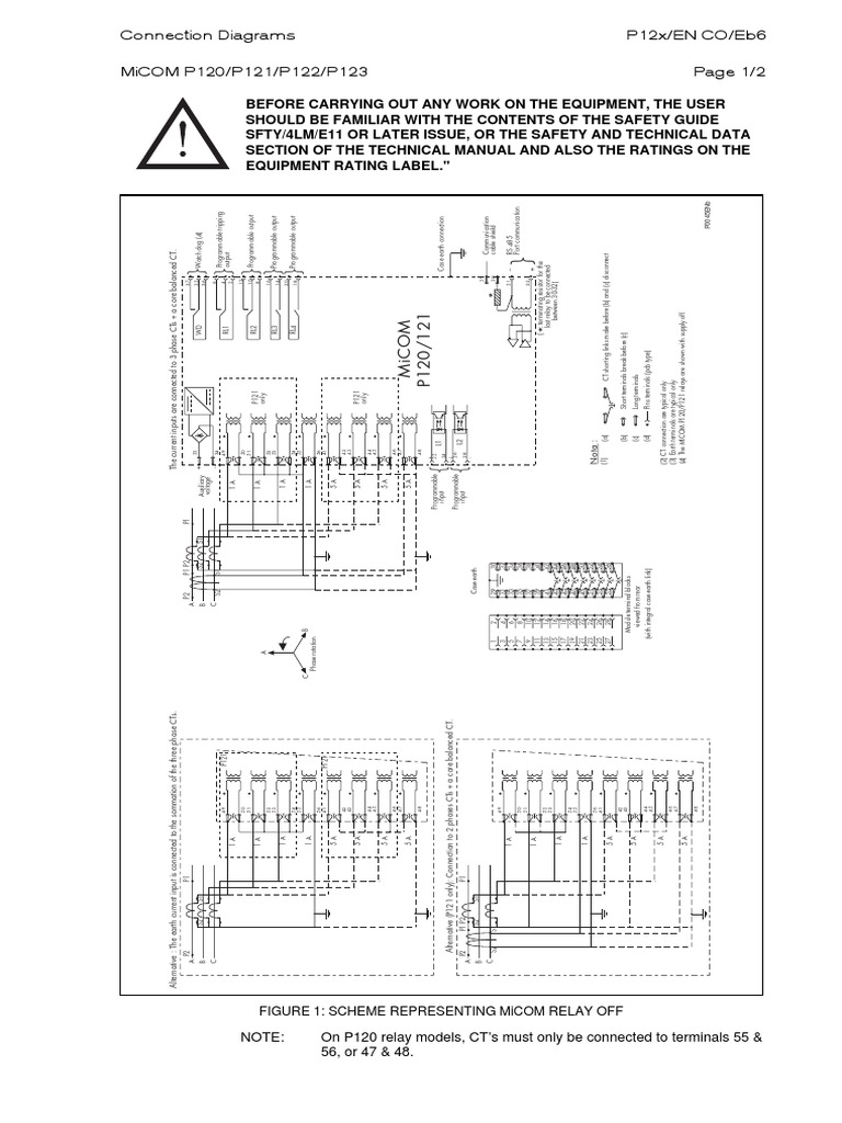 P12x - Wiring Diagram | PDF | Electricity | Electrical Equipment