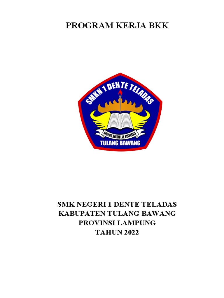 Butir 44 Smk. Program Kerja BKK | PDF