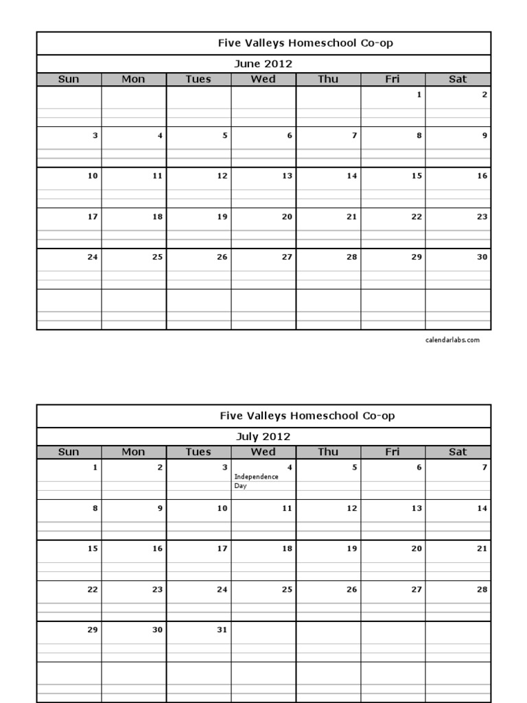 2011 Monthly School Calendar1 | PDF | Observances | Holidays