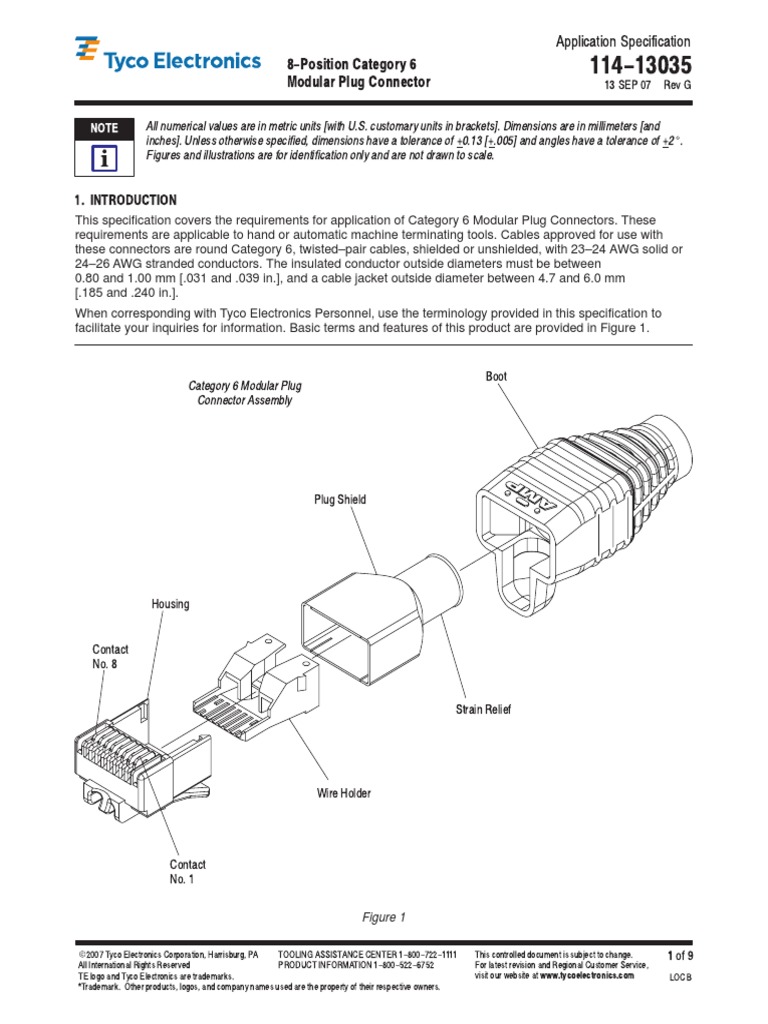 T4.2 Conn RJ45 Blindado | PDF | Electrical Connector | Equipment