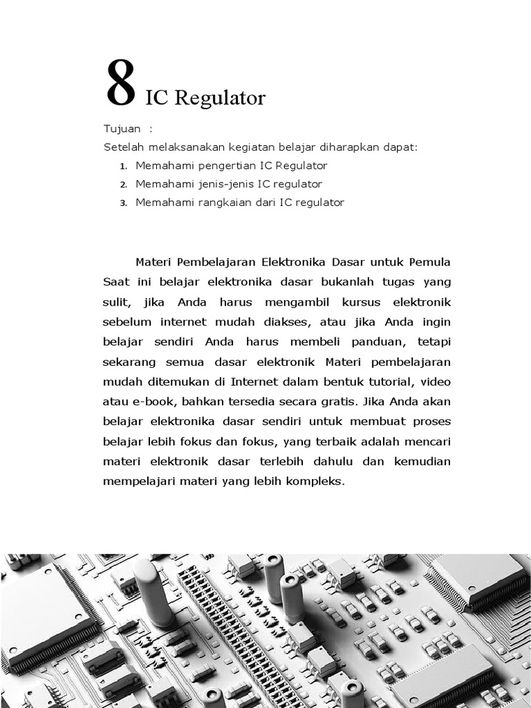 IC Regulator | PDF | Teknologi & Rekayasa