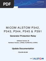 Micom P342, P343, P344: Generator Protection Relays | PDF | Relay ...