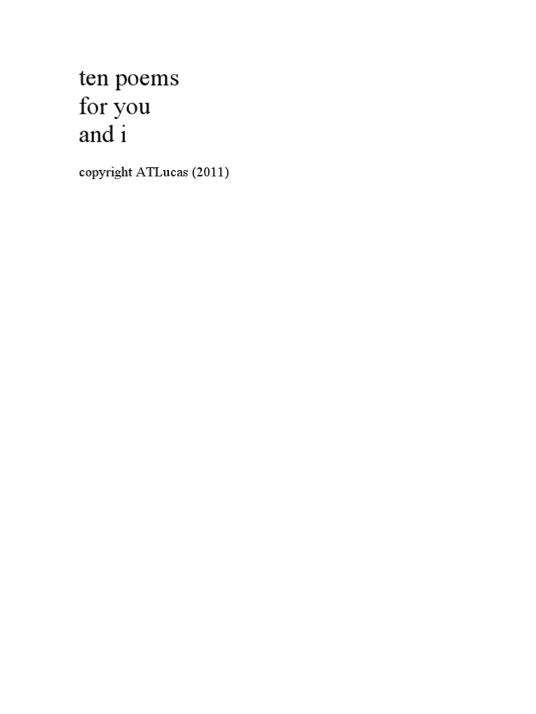 Poem Pub | PDF | Adam And Eve | Nature