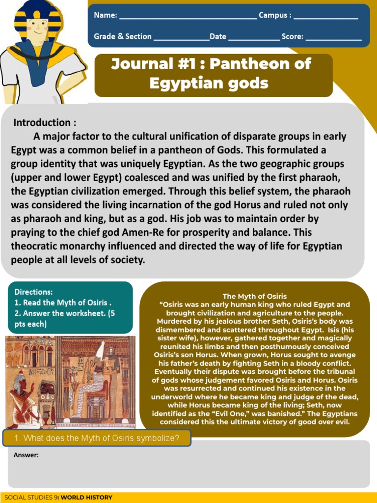 The Myth of Osiris: Understanding the Significance of an Ancient ...