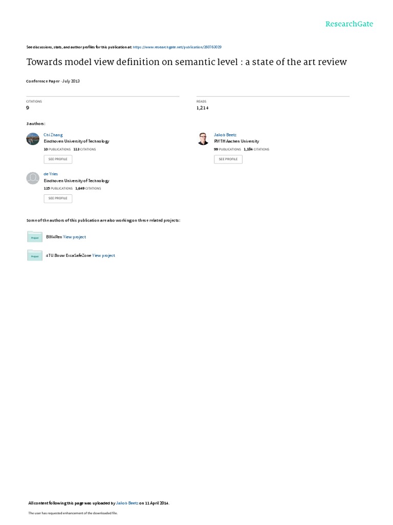 Semantic Model View Definition Review | PDF | Conceptual Model ...