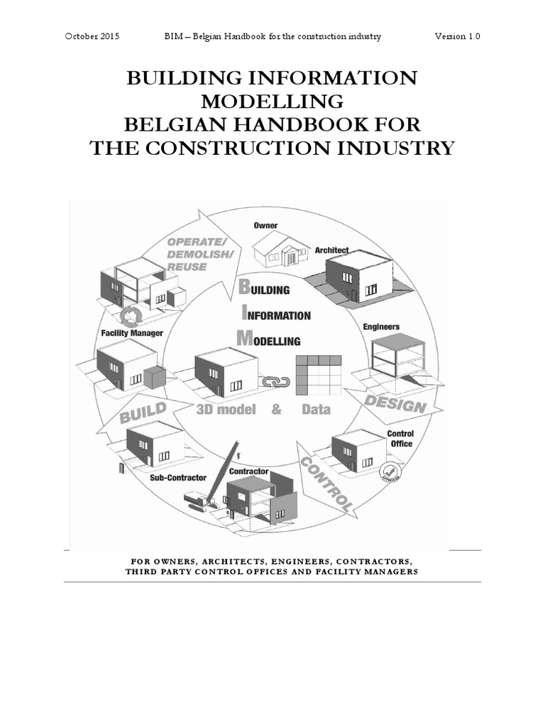 BIM Belgian Handbook | PDF | Building Information Modeling | Information