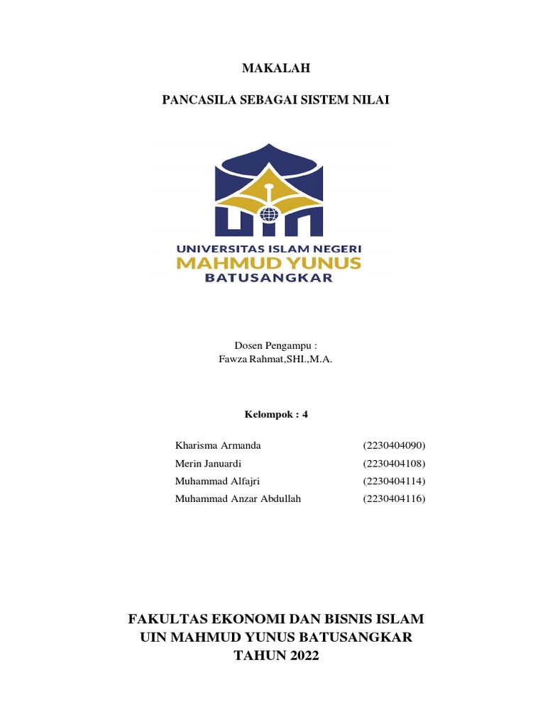PPKN Makalah 4 | PDF
