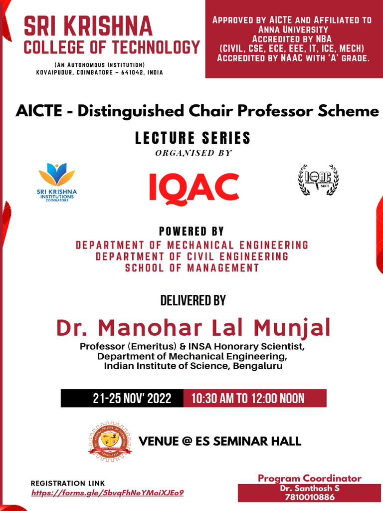 Lecture Series IQAC | PDF | Engineering