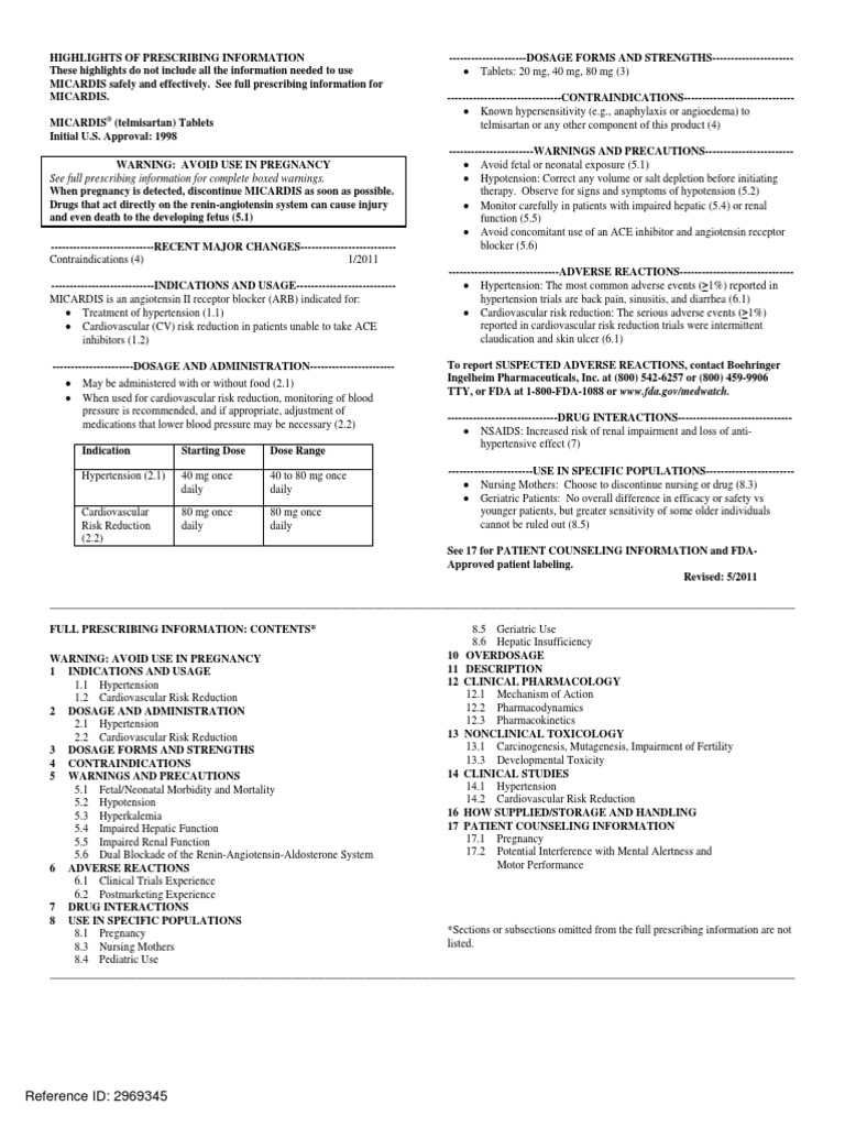 S 032 LBL | Download Free PDF | Angiotensin | Blood Pressure