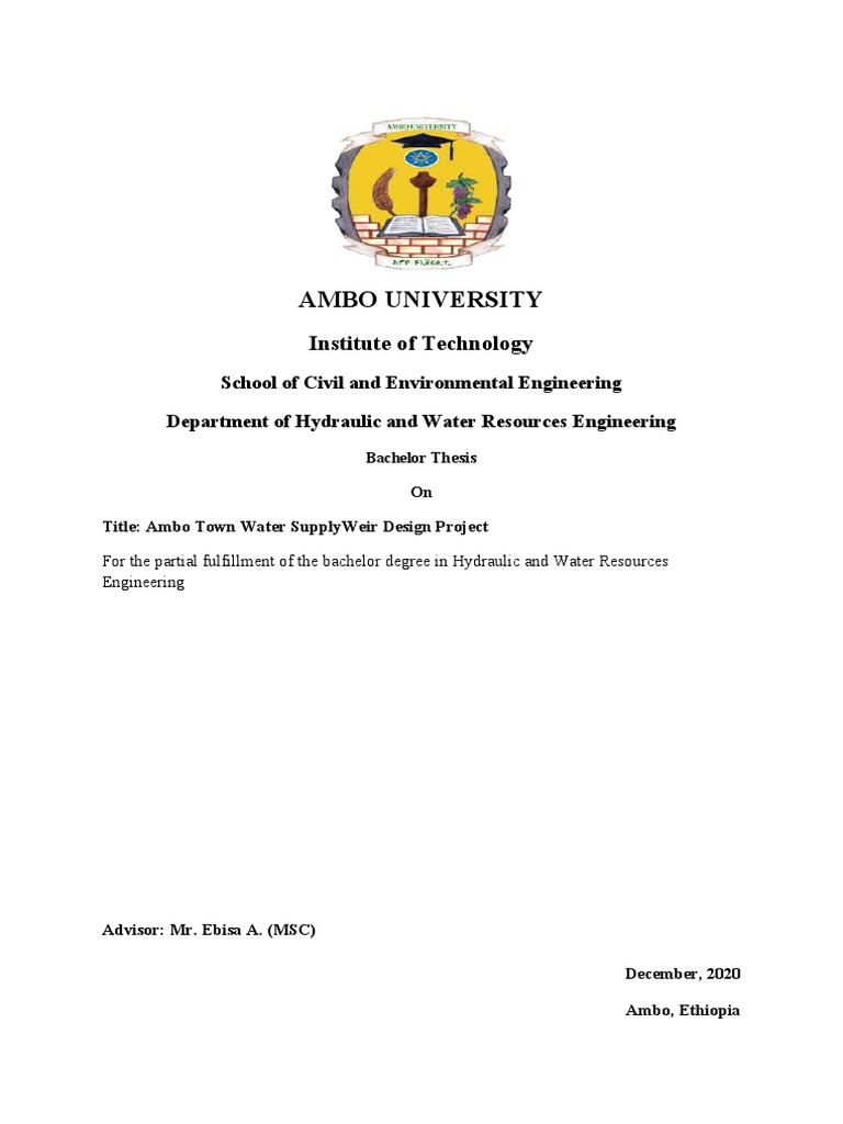 Weir Design Final | PDF | Dam | River