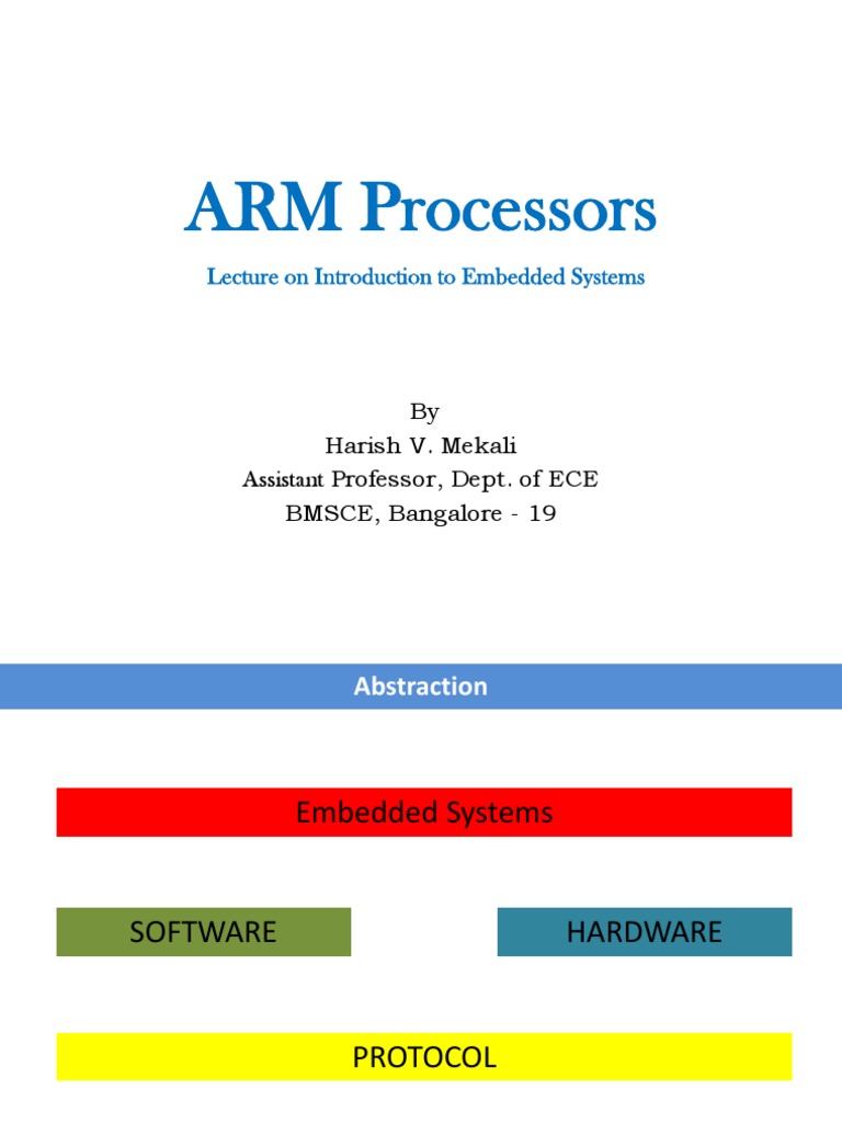 Arm 0 | PDF | Embedded System | Central Processing Unit