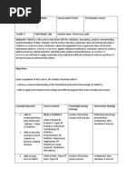 BBA 1st Year Business Statistics Syllabus | PDF | Statistics ...