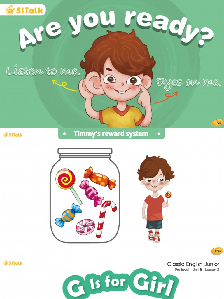 Lesson 2 G Is For Girl | PDF