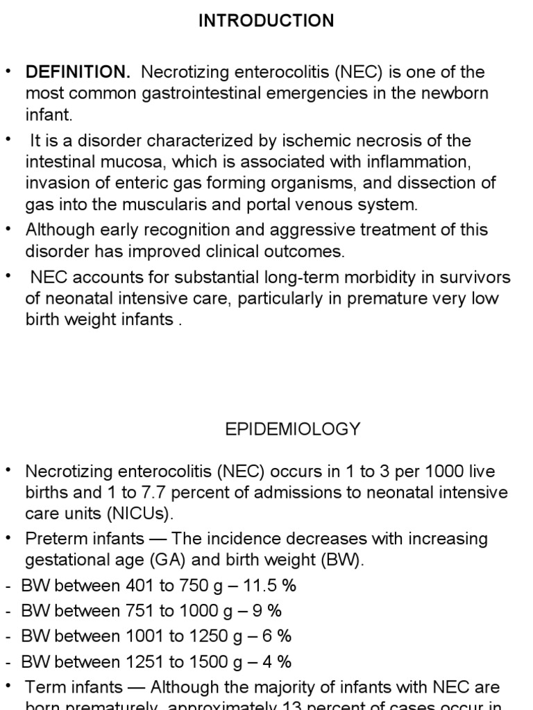 Nec 2018 | PDF | Preterm Birth | Inflammation