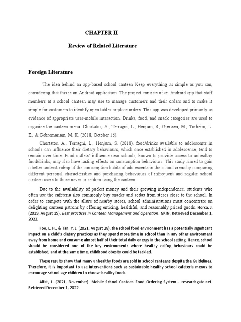 Chap 2 RRL | PDF