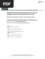 GPCOG Assessment | PDF | Dementia | Alzheimer's Disease