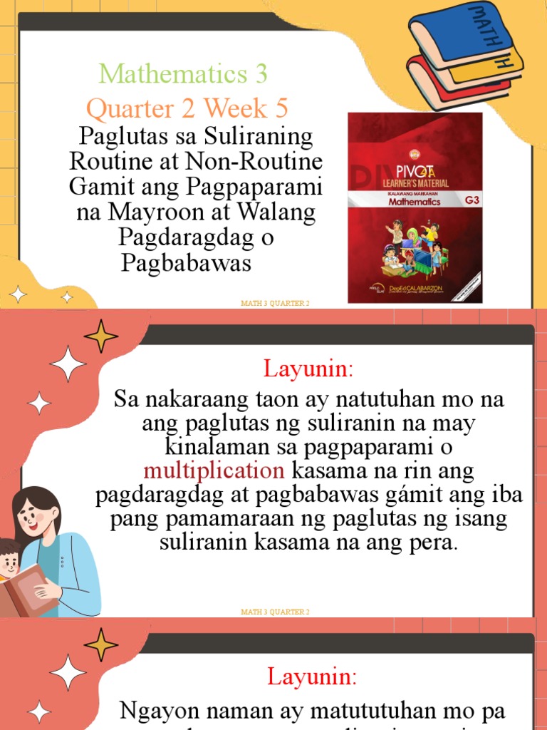 Mathematics 3: Quarter 2 Week 5 | PDF