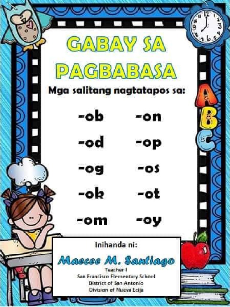 Gabay Sa Pagbasa Ni Ma'am Maecee | PDF