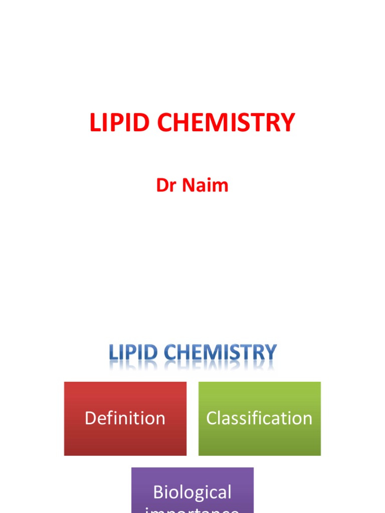 Chemistry of SIMPLE Lipids. | PDF | Lipid | Triglyceride