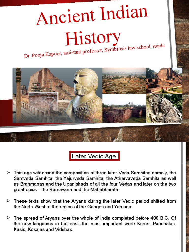 1 - Later Vedic Age | PDF | Vedas | Hindu Literature