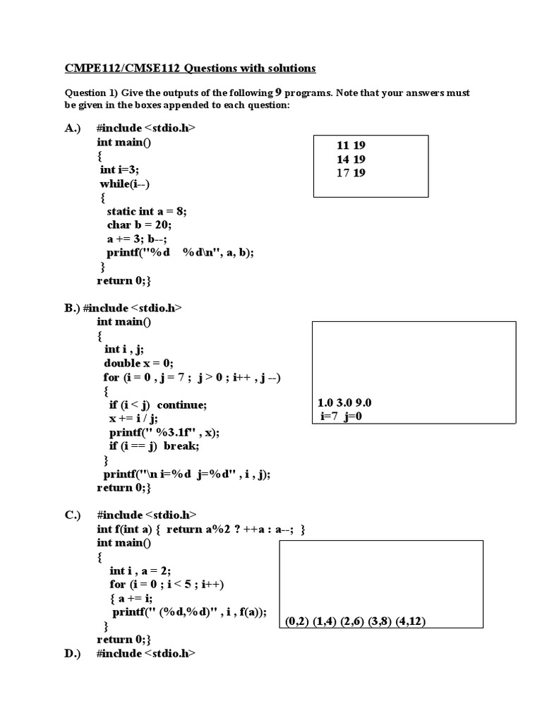 EMU CMPE112 - CMSE112 - Exercises (19273) | PDF | Software Engineering | Computer Science