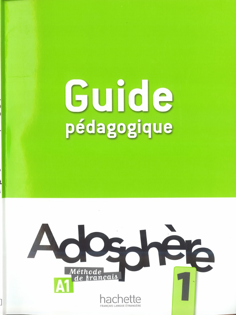 Adosphère 1 Guide Pédagogique | PDF