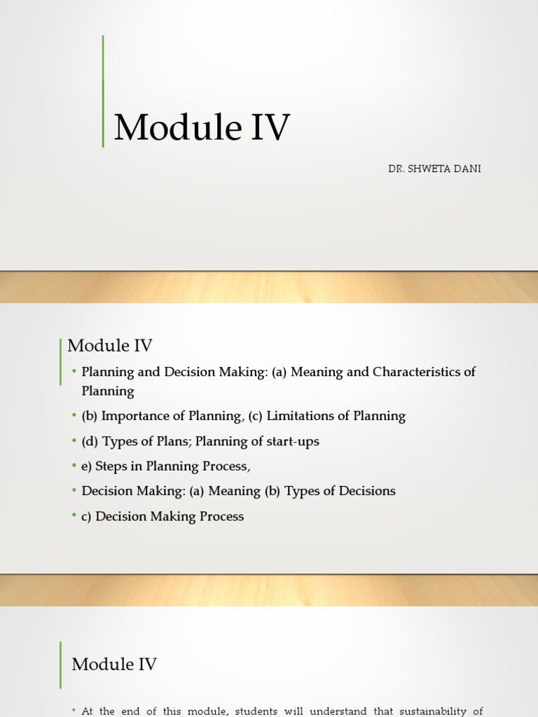 Planning and Decision Making Process: Understanding the Key Elements of Developing Strategic and ...