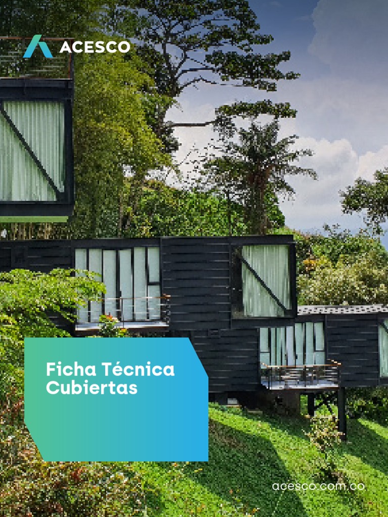 Cubiertas Acesco: Acero Galvanizado y Metalum | PDF | Revestimiento | Acero