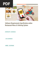 UML Diagram For The Food Delivery Application | PDF | Online And ...