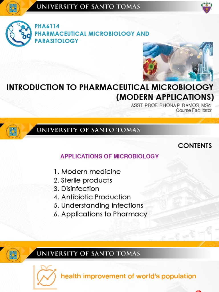 Modern Applications of Pharmaceutical Microbiology | PDF | Infection ...